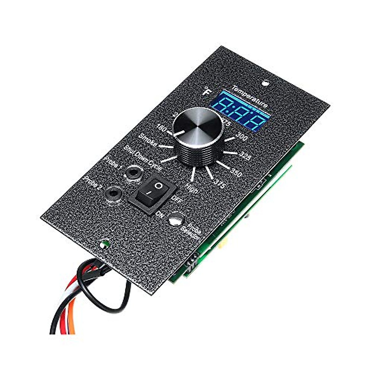 Digital Thermostat Kit for Traeger Control Panel Kit Parts Replacement, Upgrade Digital Thermometer Pro Controller Temperature Control Board for Traeger Pellet Grills, with Dual Meat Probes