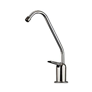 Hydronix LF-BLR-BN Long Reach RO Reverse Osmosis or Filtered Water Faucet, Brushed Nickel