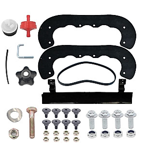 Chacarbtu Snowblower Paddles 99-9313 for Toro Power Clear 721 721RC 721QZE 721QZR 721E 721R Snowblower with 121-6622 V-Belt, 133-5585 Scraper, 114-3779 108-4887 107-3844 Handle Knob Kit