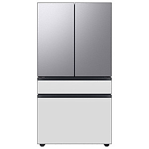 SAMSUNG RAF36DB412 Bespoke 4-Door French Door Refrigerator Panel in White Glass - Bottom Panel