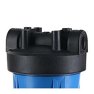 Hydronix HF45-20BLBK10 Water Filter Housing 20" - 1" Ports