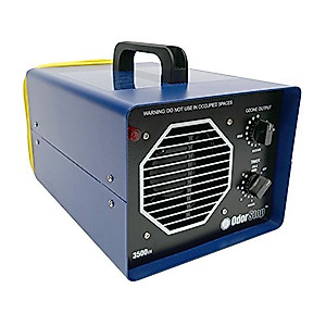 OdorStop OS3500UV-1 Professional Grade Ozone Generator Ionizer for Areas of 3500 Square Feet+, For Deodorizing Medium to Large Spaces Such as Homes and Offices (3500 sq ft + UV)