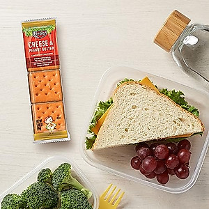 Keebler Sandwich Crackers, Single Serve Snack Crackers, Lunch Snacks, Variety Pack (45 Packs)