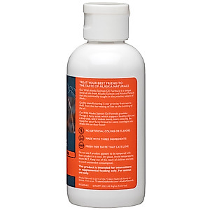 Alaska Naturals – Wild Alaska Salmon Oil Formula Cat Food Topper – EPA and DHA Omega-3 - Supplement for Cats Healthy Skin, Shiny Coat – Made in The USA – 4 oz Bottle