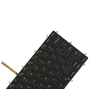 AUTENS Replacement Keyboard for Dell Inspiron 5368 5378 5370 5379 5568 5578 5579 7368 7370 7373 7375 7378 7460 7466 7467 7560 7569 7570 7572 7573 7579 Laptop No Frame (Backlight)
