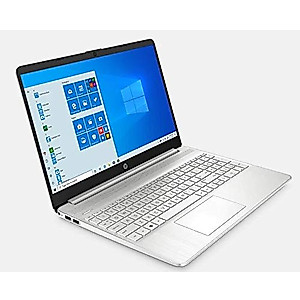 HP 2022 15.6" FHD IPS Touchscreen Laptop PC Intel 11th Gen Quad-Core i7-1165G7 64GB DDR4 RAM 2TB NVMe SSD Intel Iris Xe Graphics WiFi AC BT Webcam HDMI USB-C Silver Windows 11 Pro w/RE Accessories