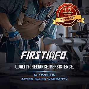 FIRSTINFO H5188 Precision Certified Limited Torque Screwdriver with 1/4 Inch Universal Hex Bit Holder Quick Release Design, 10-90 in-lbs with Extra T-Handle