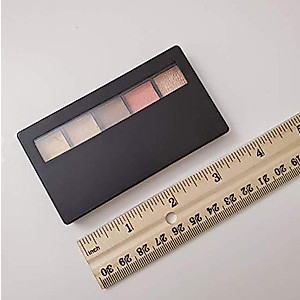 DNHCLL Five Grid Boxes with A Skylight Diy Lipstick Tray Homemade Eye Shadow Empty Boxes for Women Girls To Use Makeup