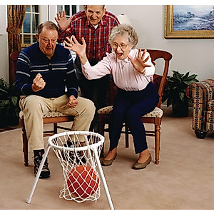 S&S Worldwide Floor Basketball Set