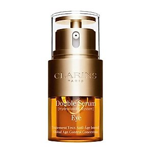 Clarins Double Serum Eye | Anti-Aging Eye Treatment | Visibly Smoothes, Firms, Hydrates and Revitalizes For More Youthful-Looking Eyes In Just 7 Days* | 13 Plant Extracts, Including Turmeric | 0.6 Oz