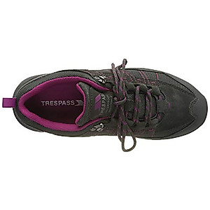 Trespass Rise Hiking Women's Scree Low Cut Walking Boot, Black Castle CSL, 9