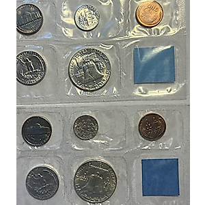 1957 PD US Silver Mint set Half Dollar, Quarter, Dime, Nickel, Cent Seller BU