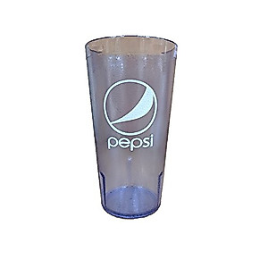G.E.T. 6624-BP-EC 24 oz. Blue Tumbler Pepsi, Pepsi (Pack of 4)