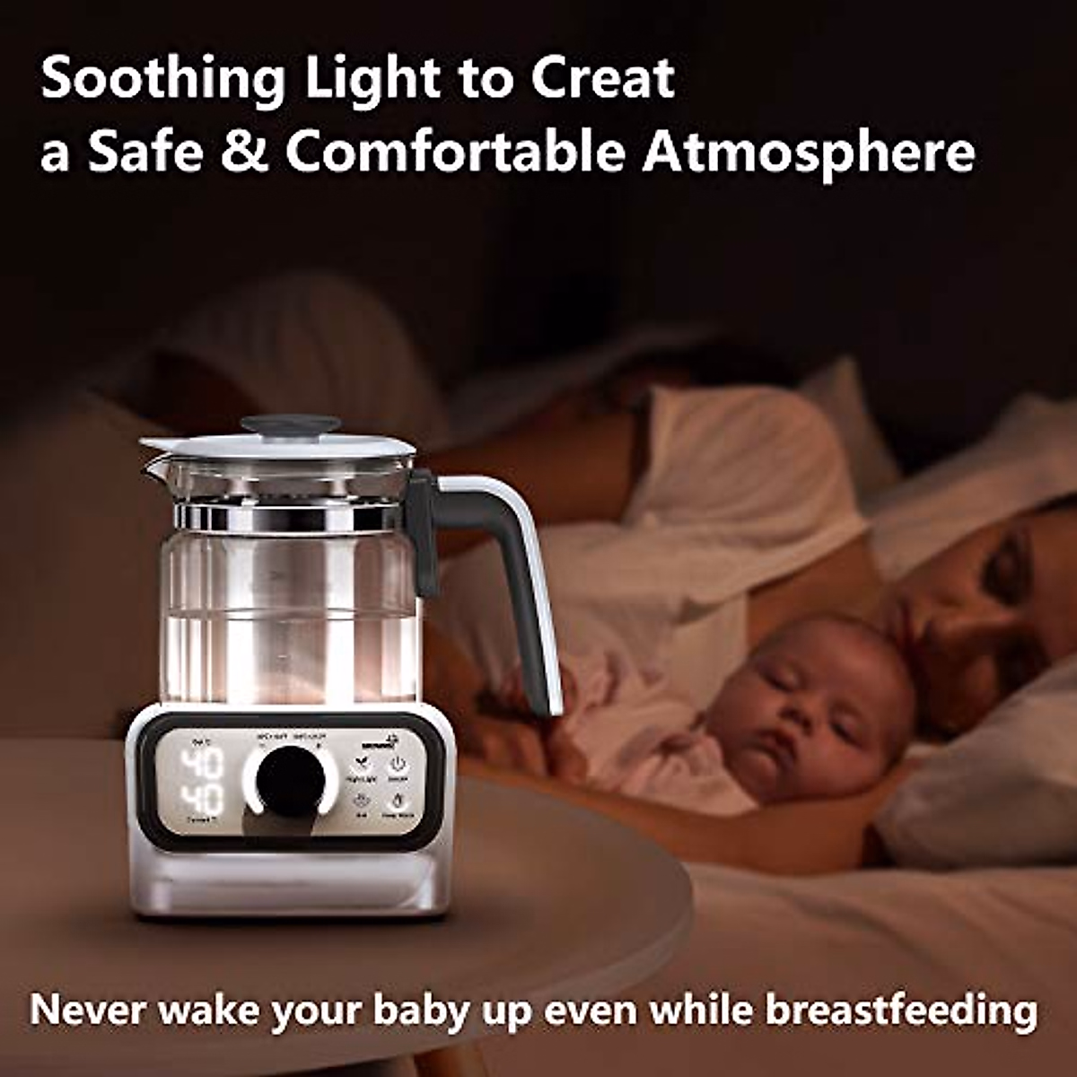 Baby Instant Warmer | Bottle Warmer | Formula Dispenser | Electric Kettle with Accurate Temperature Control for Formula