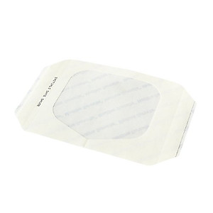 Medline Suresite Window Transparent Film Dressings, 4" x 4.5", 50 Count (Pack of 1)