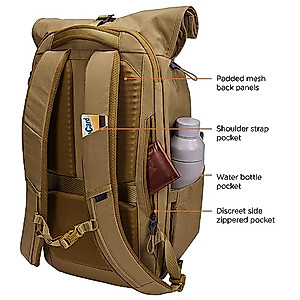 Thule Paramount 24L Backpack - Commuter Backpack with Padded Laptop Sleeve - Fits 16" laptops and 12" Tablets - Thoughtful Layout and Organization