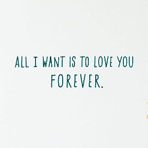 Hallmark Love Card or Anniversary Card (Love You For the Rest of My Life)
