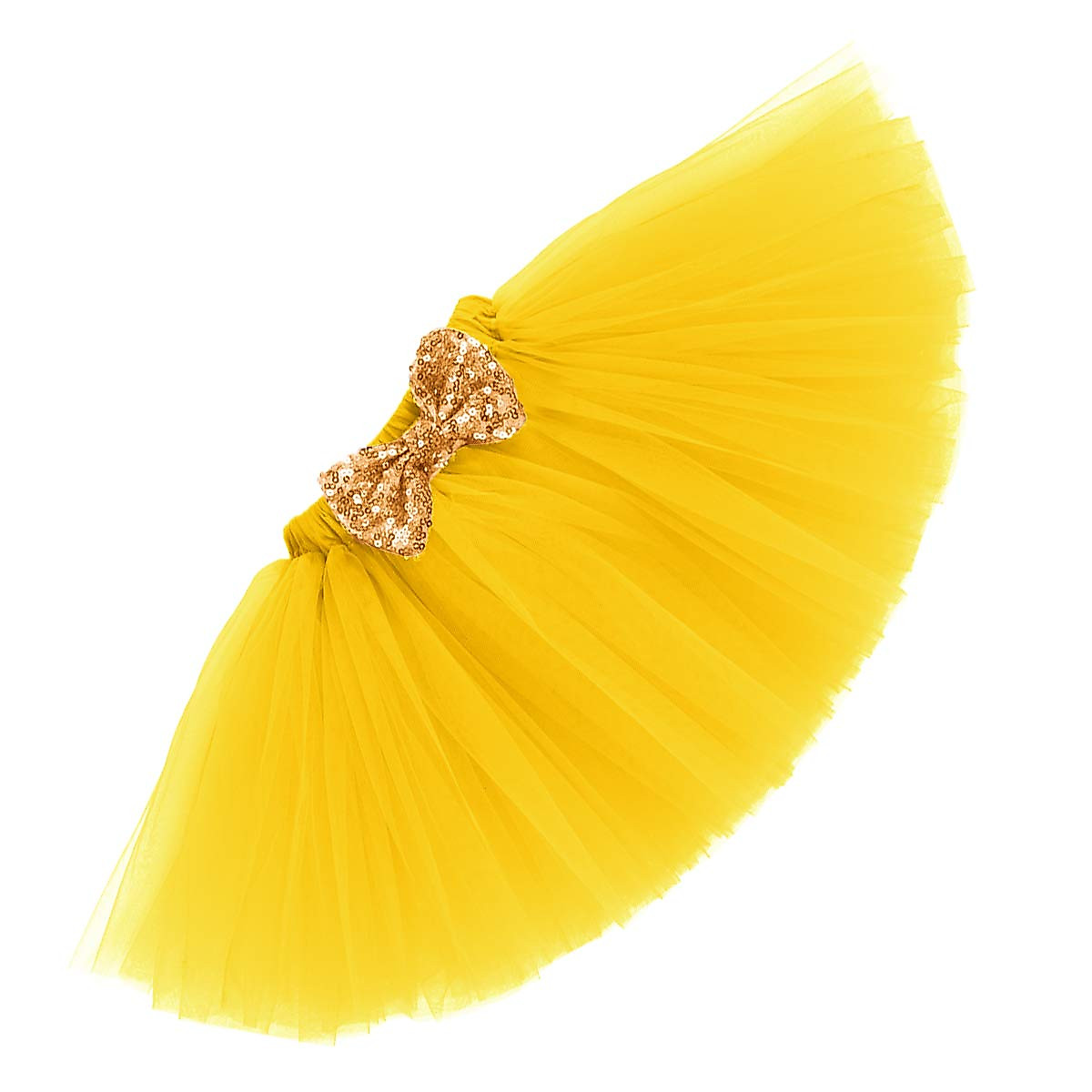 Infant Baby Girl Half Birthday Outfit It's My 1/2 Birthday Cake Smash Tutu Set Cotton Short Sleeve Romper Tulle Skirt Sequin Bowknot Headabnd Leg Warmers 4pcs Clothes Set Photo Props Yellow 6 Months