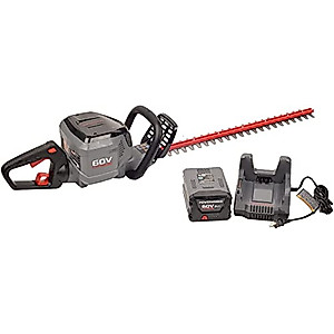 POWERWORKS 60V 24-Inch Brushed Hedge Trimmer, 2Ah Battery and Charger Included