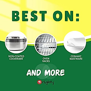 ORIGHTY Heavy Duty Cellulose Scrub Sponges Kitchen, Powerful Scrubbing & Cleaning, Suitable for Washing Dishes and Kitchen Cleaning, Absorbent & Rich Foam, 12 Count