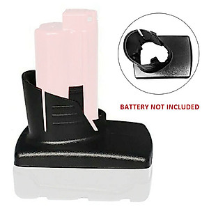 2pcs M12 Battery Plastic Case Box Top Shell Replacement for Milwaukee 12V 48-11-2411 M12 Li-ion Battery Shell Housing Cordless Tools