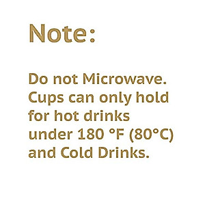 DiggHous KSG Elegant Light Pink and Gold Striped Paper Party Cups 12 oz - Pack of 50 Disposable Cups - Perfect for Bachelorette Baby Shower Birthdays - Hot and Cold Beverages