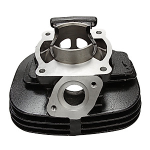 BLACKHORSE-RACING Cylinder Carburetor Piston Gasket Top End Kit Set Rebuild Kit Compatible with Yamaha Blaster 200 YFS200 1988-2006, Replaces# 2XJ-11311-02-00 5VM-14101-00-00