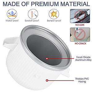 Ice Cream Maker Attachment for Kitchenaid Stand Mixer,2-Quart Frozen Yogurt - Ice Cream & Sorbet Gelato Maker,Fits 4.5 5 6 7qt Kitchenaid Stand Mixer