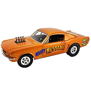 1965 A/FX Orange Metallic Rat Fink Mighty Limited Edition to 1122 Pieces Worldwide 1/18 Diecast Model Car by Acme A1801860