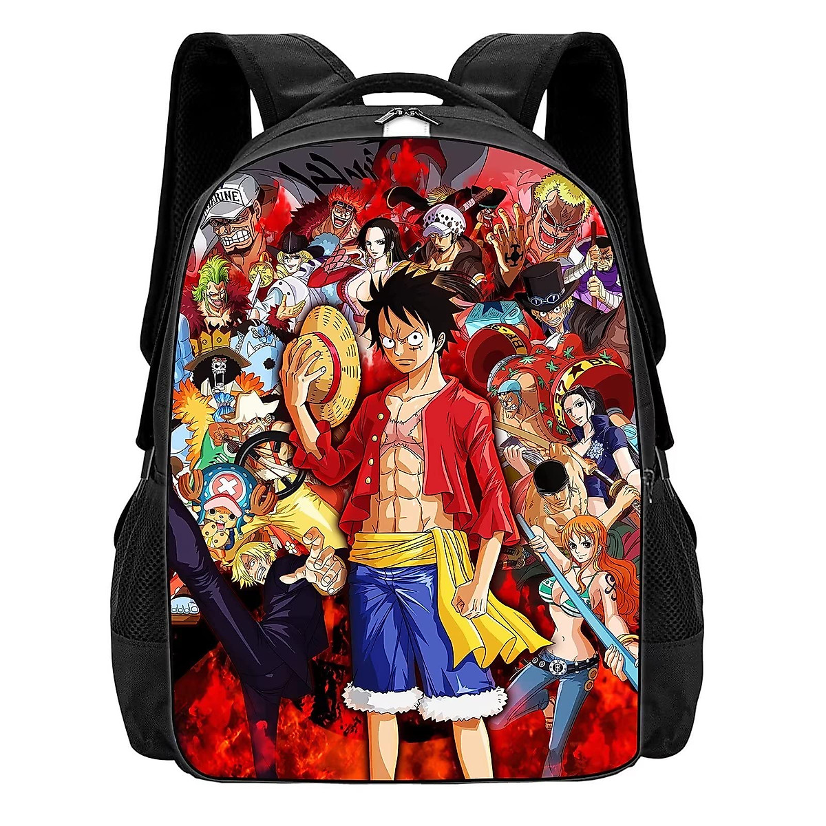 Boys Anime Backpacks 3D Print Schoolbag Laptops Backpack Casual Travel Bookbag - 006