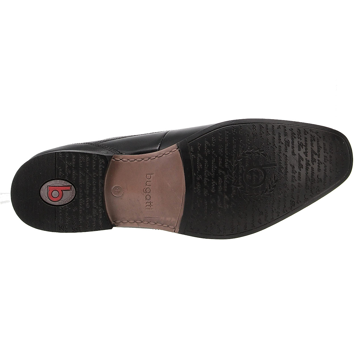 bugatti Men's 312101121000 Derbys, Black Schwarz 1000, 13