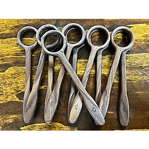 Wooden Danish Whisk, Dough Whisk, Great for Sourdough Lovers, Handmade in Kentucky USA, Made from Black Walnut