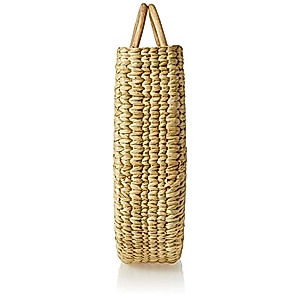 The Drop Women's Jileen Top Handle Straw Bag, Natural, One Size