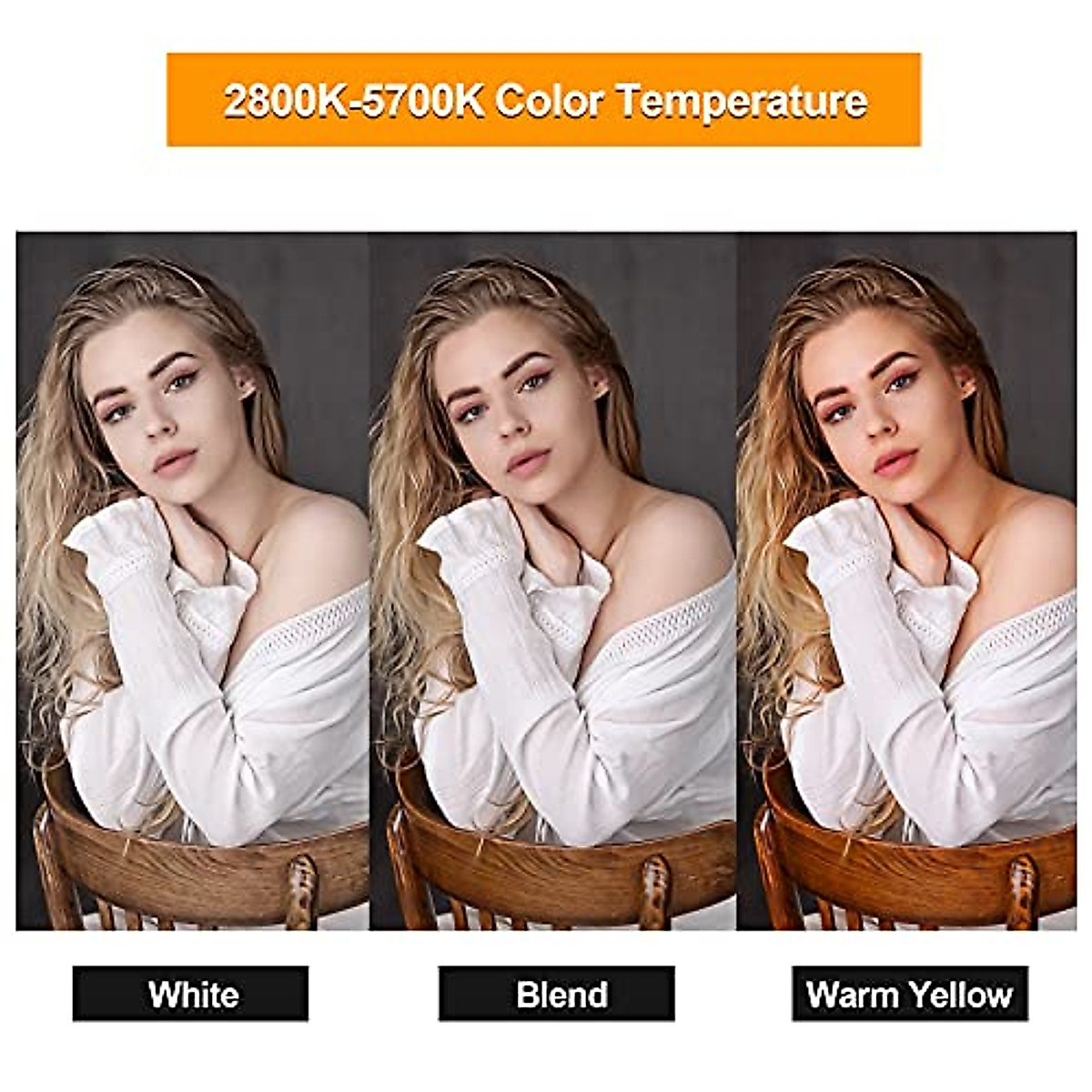Wisamic Softbox Lighting Kit, 20X28 inch Photography Softbox Kit, 2800K-5700K 85W E27 Dimmable LED Light Head with Remote, Professional Photo Studio Equipment for Camera Product Shooting Selfie