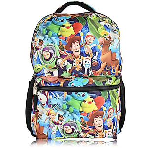 Disney Toy Story Backpack For Kids | Woody, Buzz Lightyear Bookbag For Toddlers, Boys, Girls | Officially Licensed Pixar Backpacks For Toys