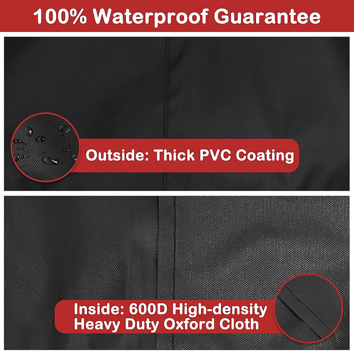 SINGLYFIRE Fire Pit Cover Round for 22Inch-26Inch Fire Pit Heavy Duty Thick PVC Coating with 2Air Vents Waterproof Firepit Cover Outdoor Anti-UV Fire Bowl Cover All-Season Protection