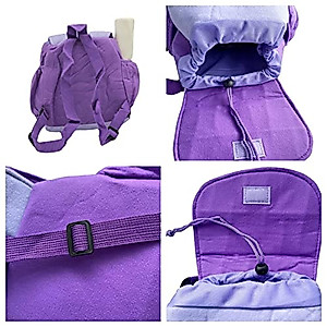 Dora Explorer Backpack Adult Bag Toy Rescue Plush Bag with Map School Bookbag Shoulder Bag Laptop Backpack (Large(13.8*13.8*3.9in))