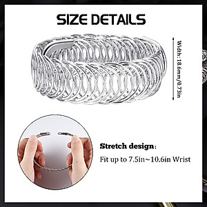 JOERICA 3Pcs Multi-Layer Bib Necklace African Jewelry Set for Women Choker Necklace Stretch Cuff Bracelet Dangle Earrings Halloween Costume Jewelry Set