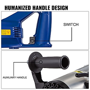 VEVOR Electric Hydraulic Rebar Bender, 1.2KW 0.9inch 22mm Hand Held Rebar Bender 110V Portable Electric Rebar Bender, within 5s