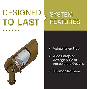 Hinkley Landscape Lighting Hardy Island LED Spot Light – Spotlight Important Landscape Features and Increase Home Security