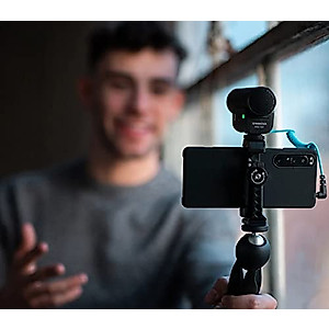 Sennheiser Professional MKE 400 Directional On-Camera Shotgun Microphone with 3.5mm TRS and TRRS Connectors for DSLR, Mirrorless & Mobile , Connects with Auxiliary