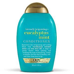 OGX Intensely Invigorating + Eucalyptus Mint Conditioner, 13 Ounce
