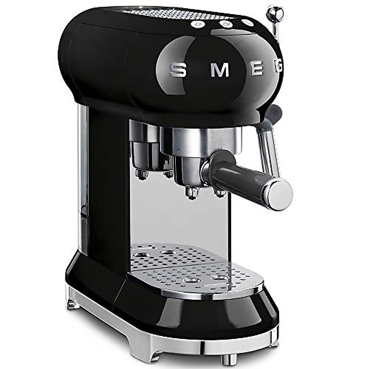 Smeg Espresso Machine, 1 liters, Black ECF01 BLUS