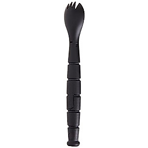 Ka-Bar Tactical Spork (Spoon Fork Knife) Tool 9909 Black, 1 Pack