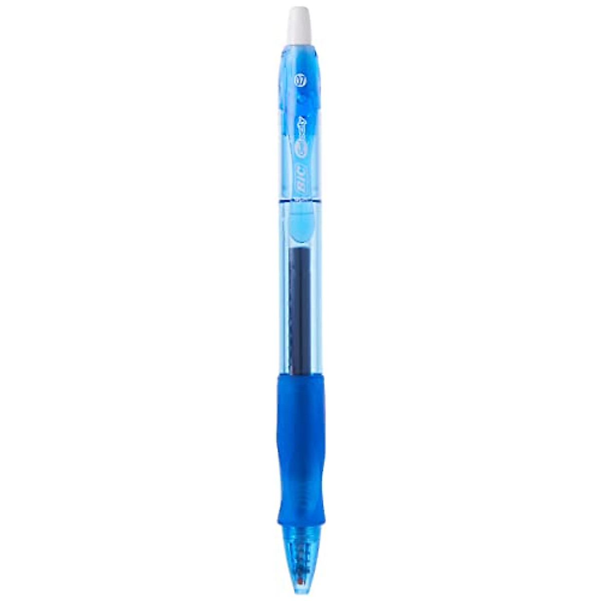 BIC RLC11-BLUE Gel-ocity Retractable Gel Pen, Medium Point (0.7 mm), Blue, 12-Count