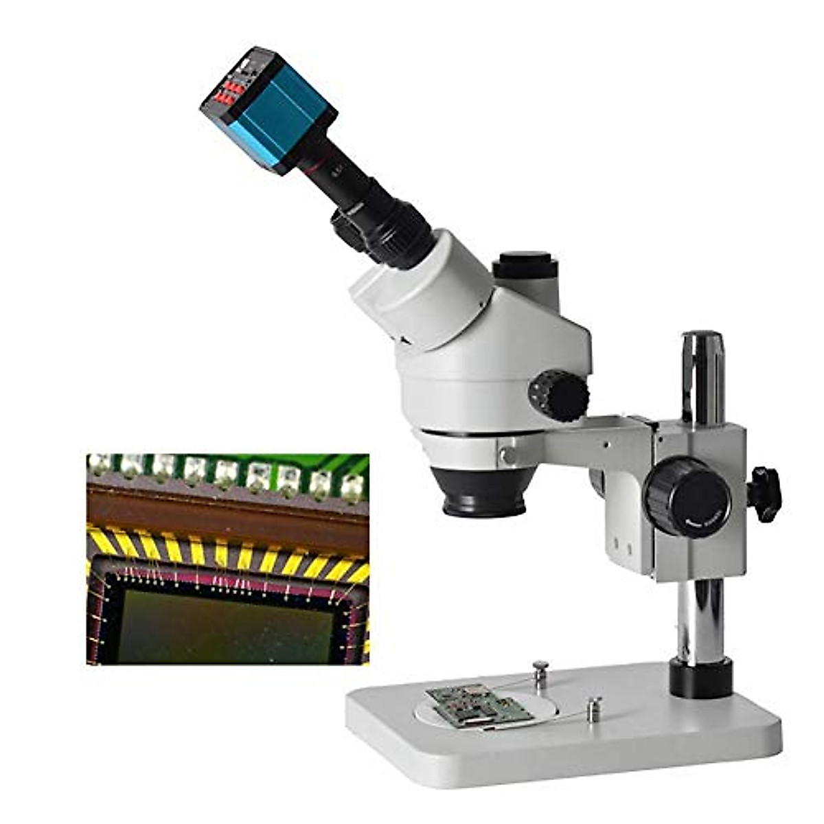 37MP 1080P 60FPSUSB Microscope Camera Video Industry MicroscopeCamera with Conversion Adapter, 100-240V Microscope Digital Camera C Mount Microscope Camera (US Plug)
