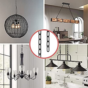 Aspen Creative Oil Rubbed Bronze 21101 36" Decorative Light Fixture Chain, 1 Pack