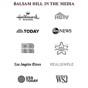 Balsam Hill 6.5ft Premium Pre-lit Artificial Christmas Tree 'Traditional' Classic Blue Spruce with Clear Incandescent Lights, Stand, Storage Bag, and Includes Fluffing Gloves, and Extra Bulbs