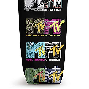 MTV Music Television Collage Of Logos Tote Bag