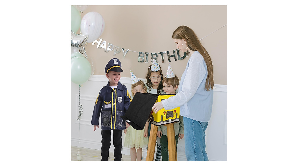 TopTie 6 Kids Dress-Up Costumes & Storage Box - Ages 3-7